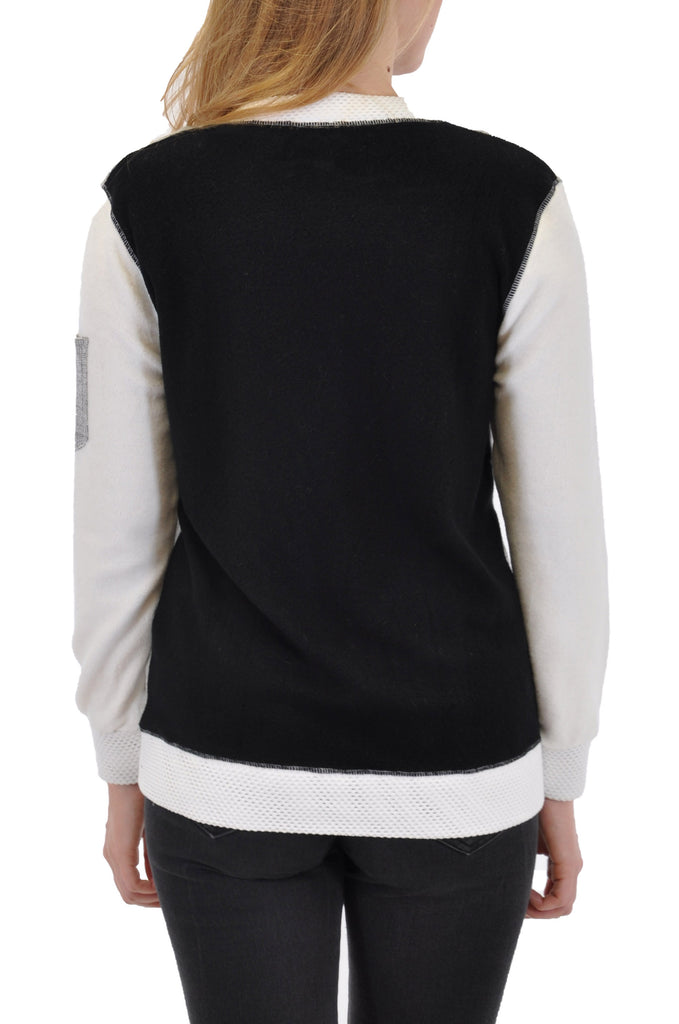 BOMBER JACKET WITH POCKET SLEEVE